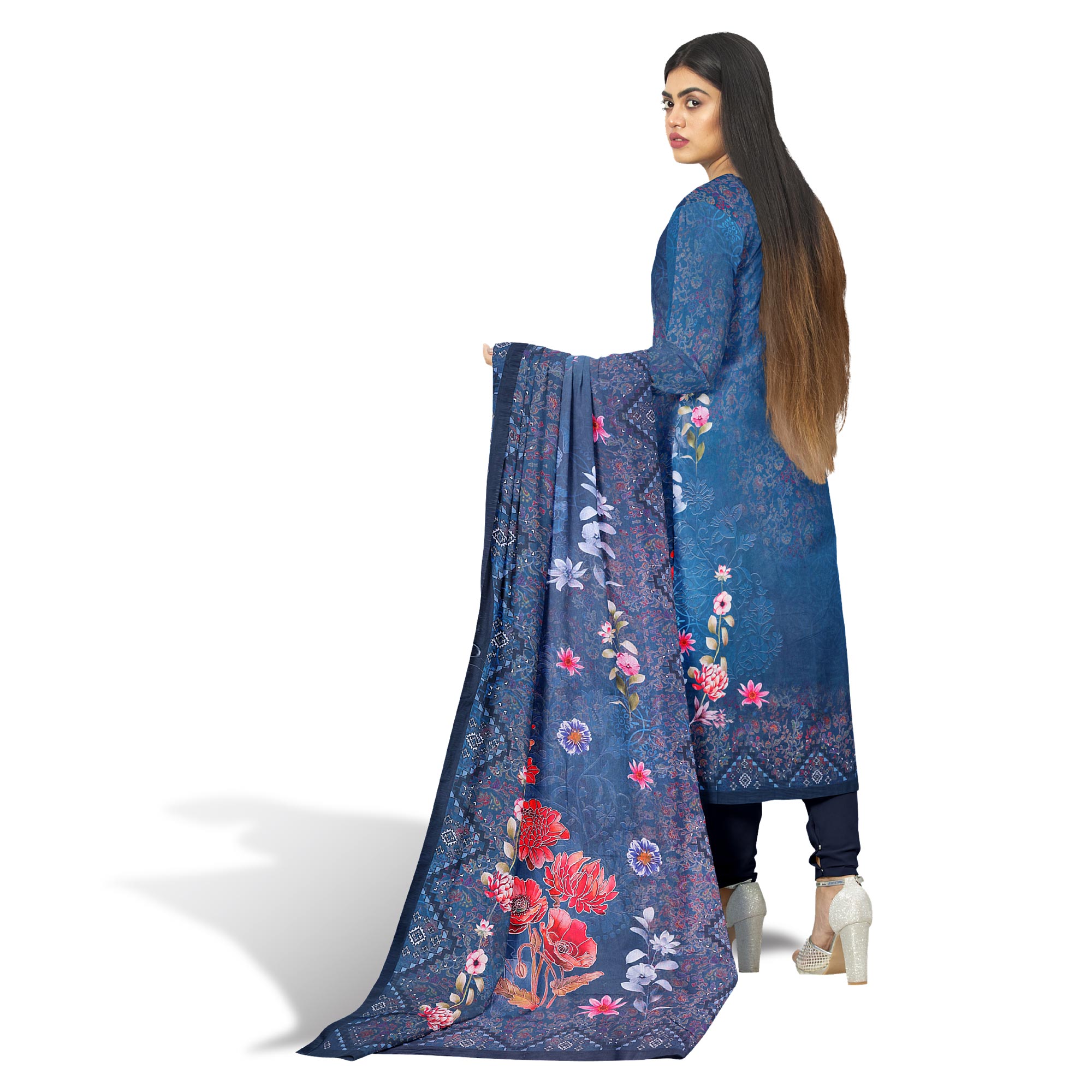 Latest Design Print (প্রিন্ট) Salwar kameez: Low Price Three Piece In ...