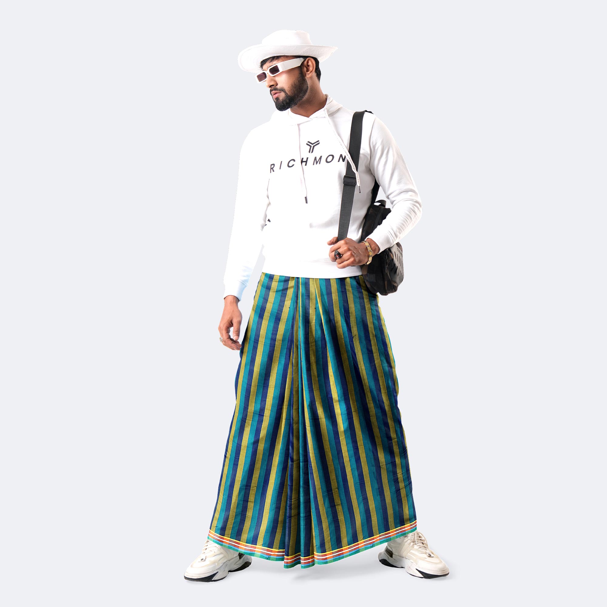Multicolor Stripe Lungi - Somman