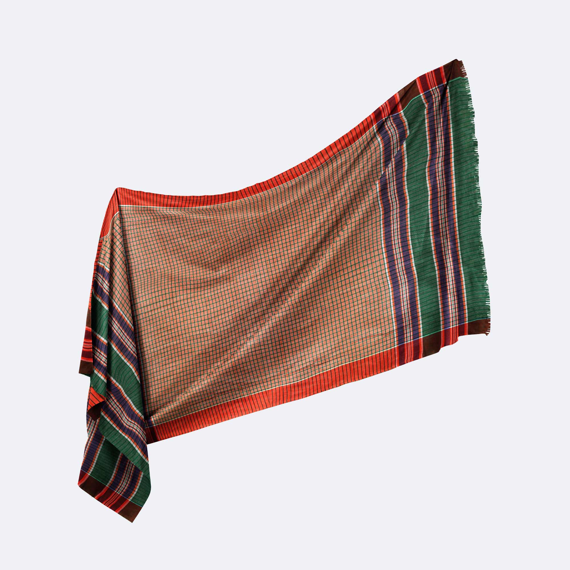 Premium Large Cotton Gamcha – Soft & Absorbent - Dhanshiri