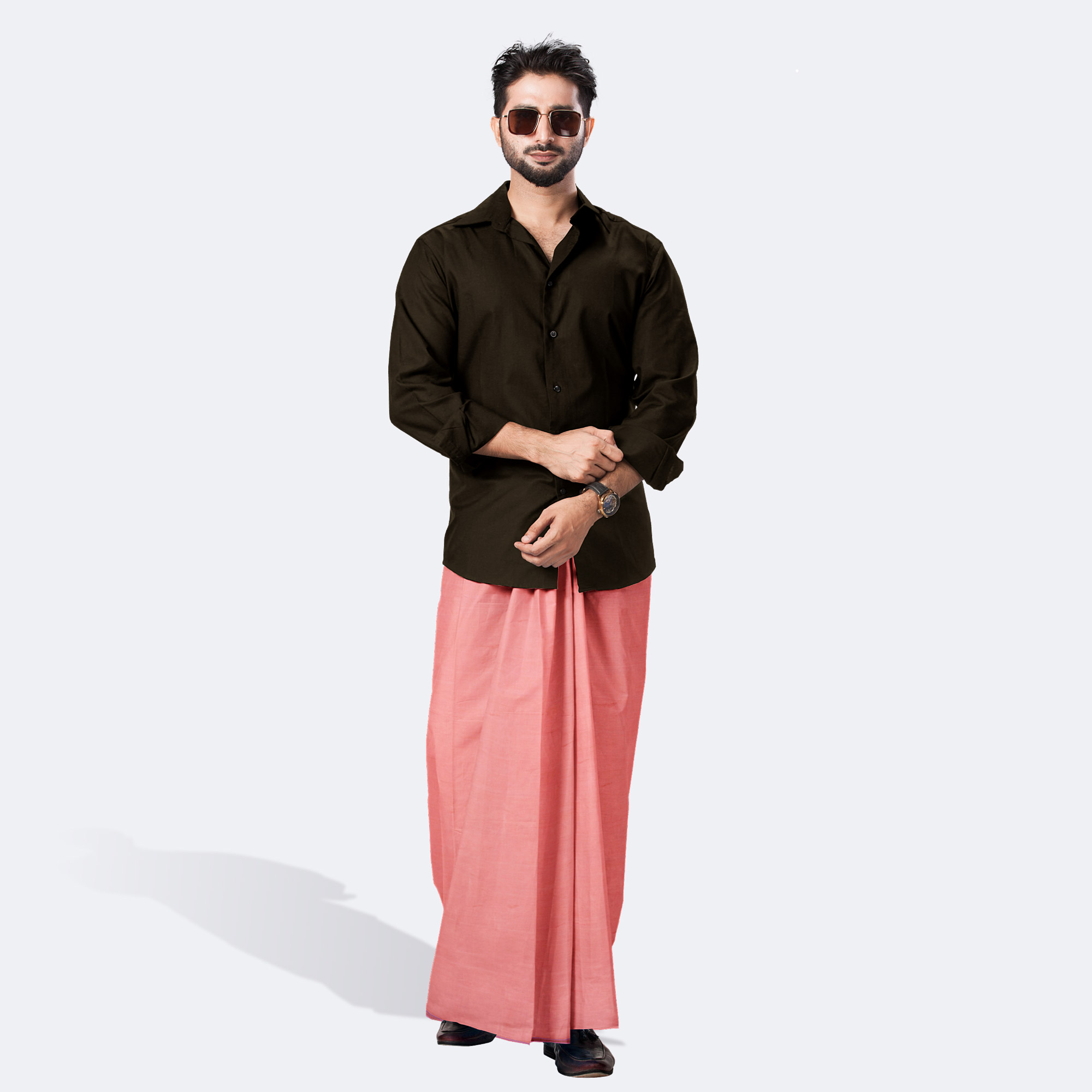 Men's Solid Lungi - Available in Multiple Colors | MIAH