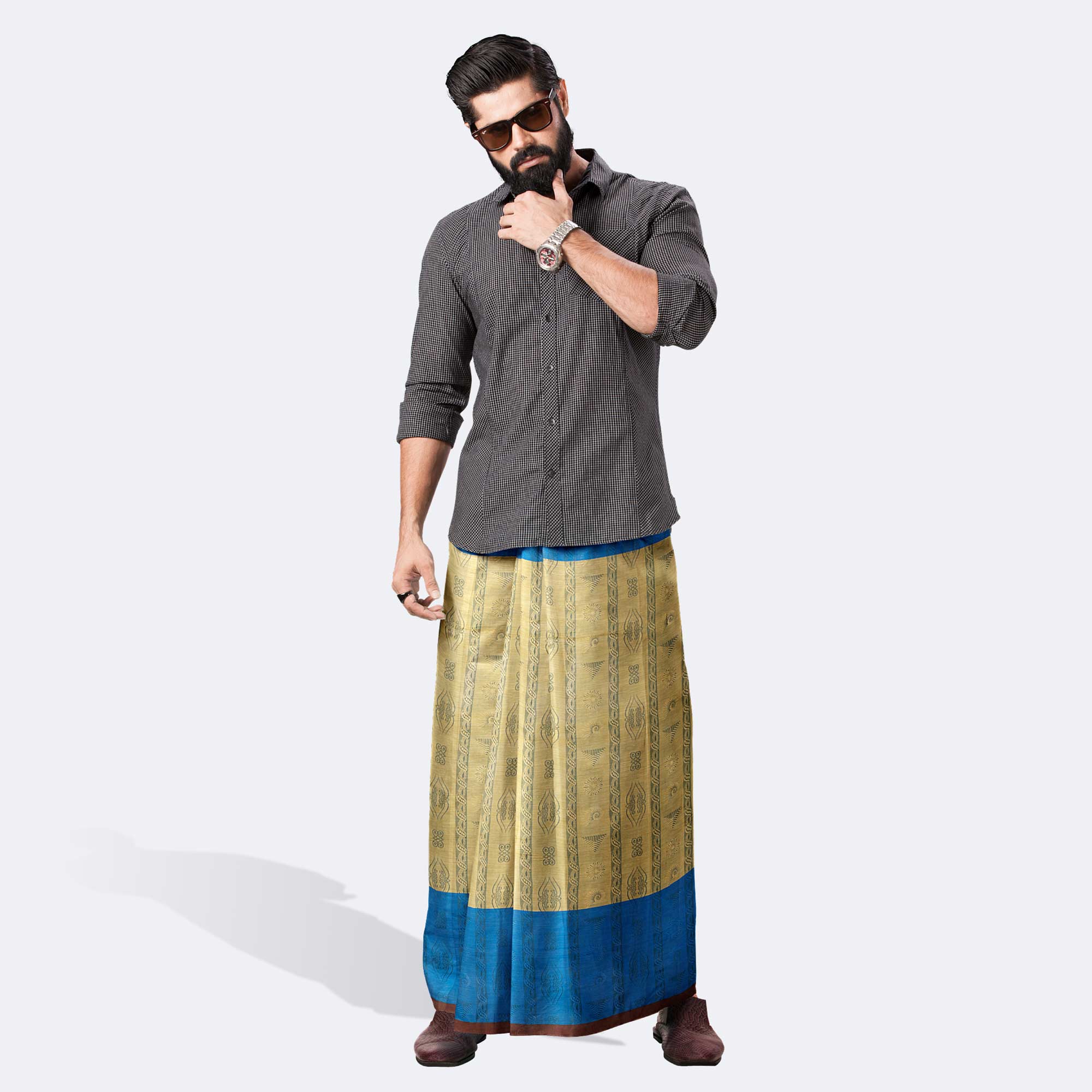 Buy the Latest and Premium Design Amanat Shah Lungi (লুঙ্গি) from the ...