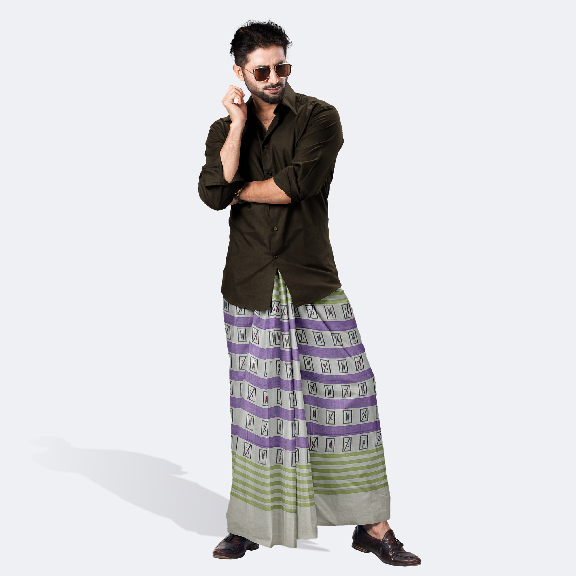 Buy the Latest and Premium Design Amanat Shah Lungi (লুঙ্গি) from the ...