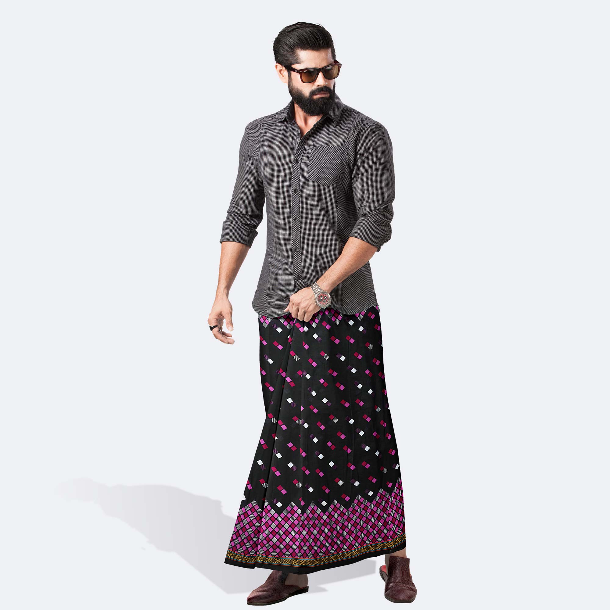 Buy Print and Batik lungi at - Get Low Price Lungi Cash on Delivery | MIAH