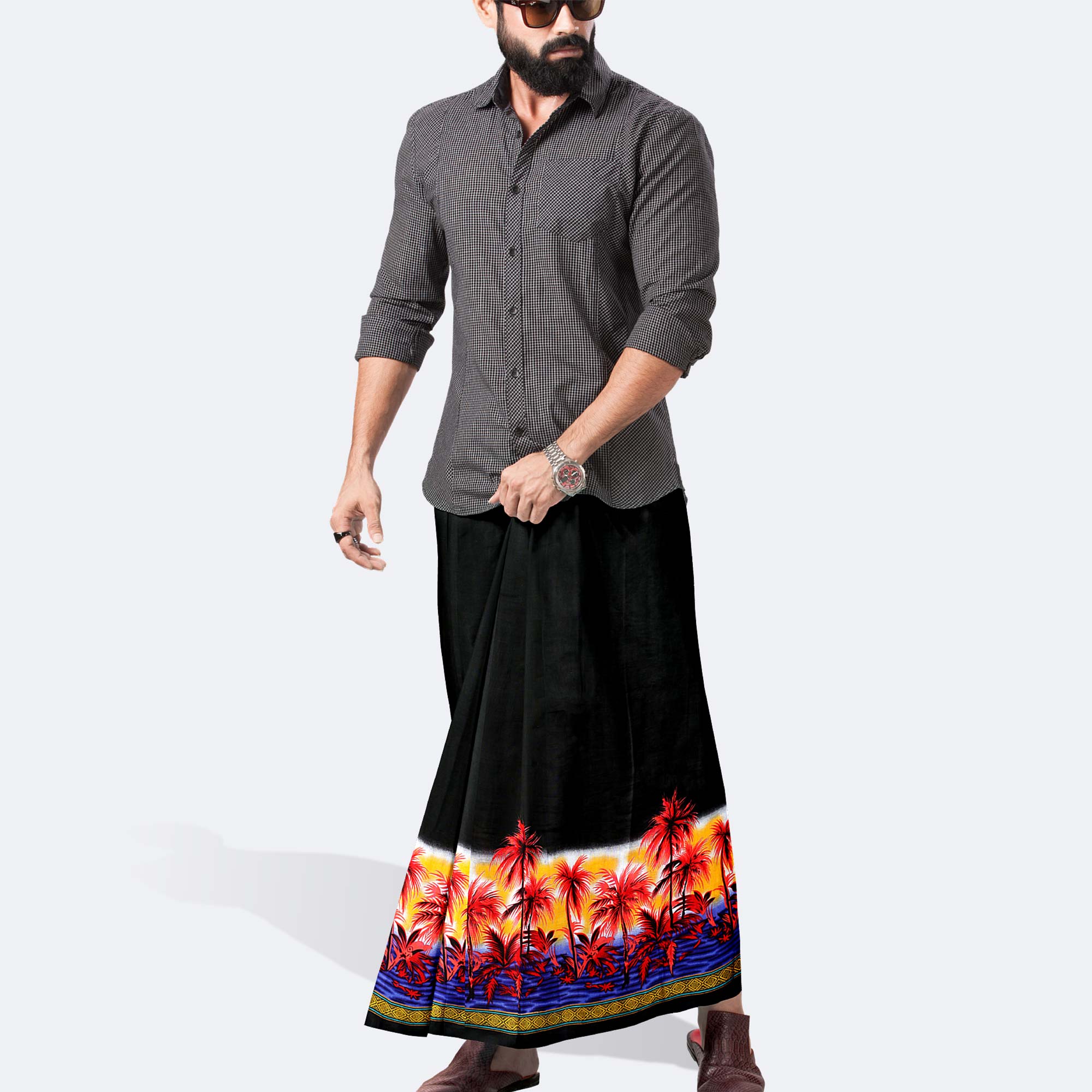 Buy Print and Batik lungi at - Get Low Price Lungi Cash on Delivery | MIAH