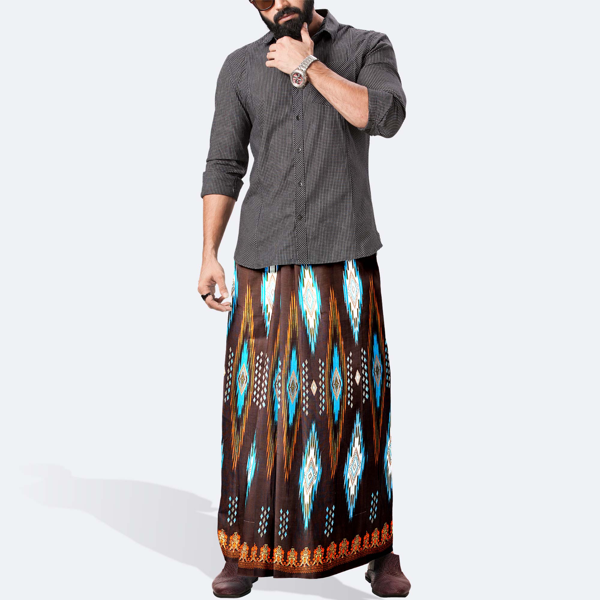 Buy Print and Batik lungi at - Get Low Price Lungi Cash on Delivery | MIAH