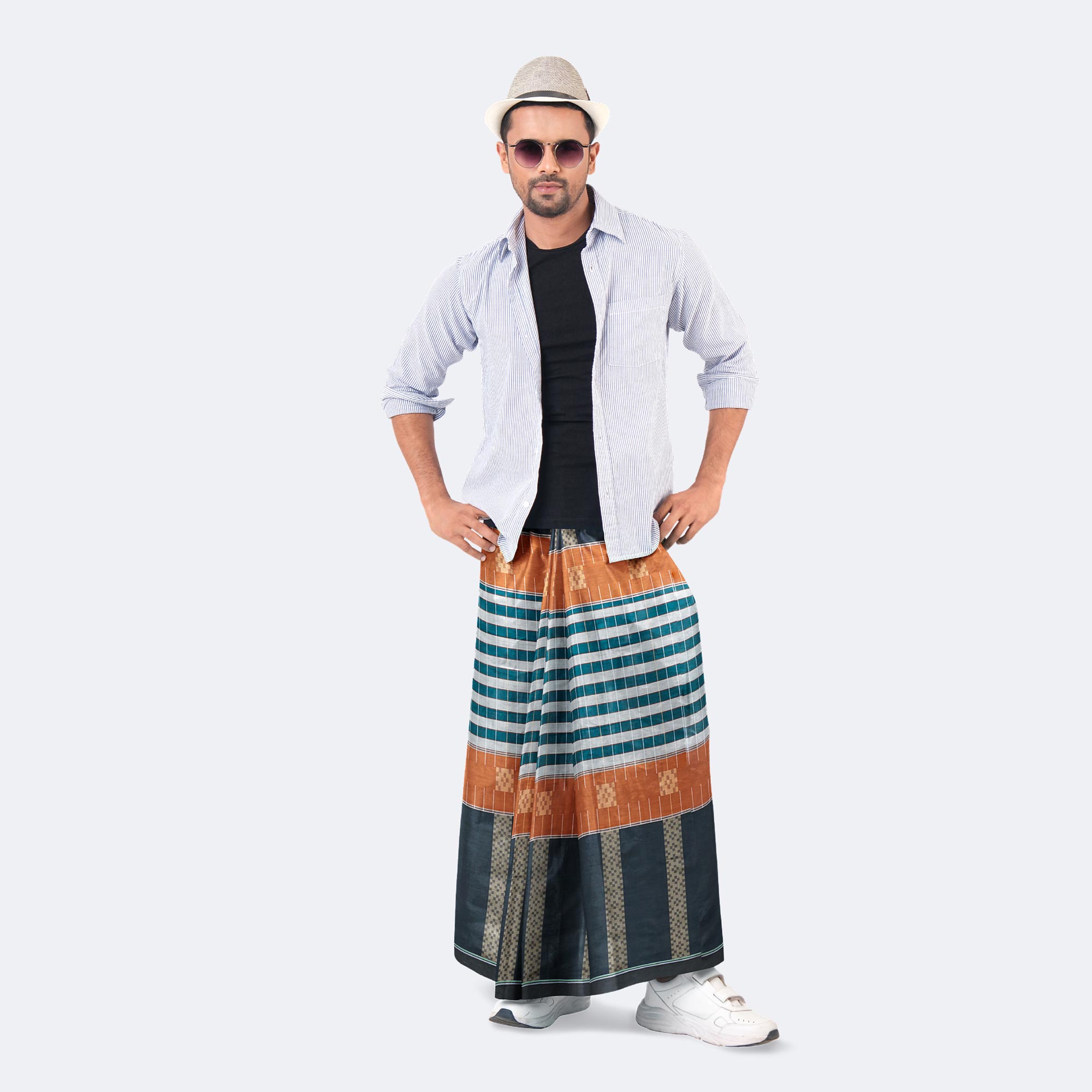 Buy the Latest and Premium Design Amanat Shah Lungi (লুঙ্গি) from the ...