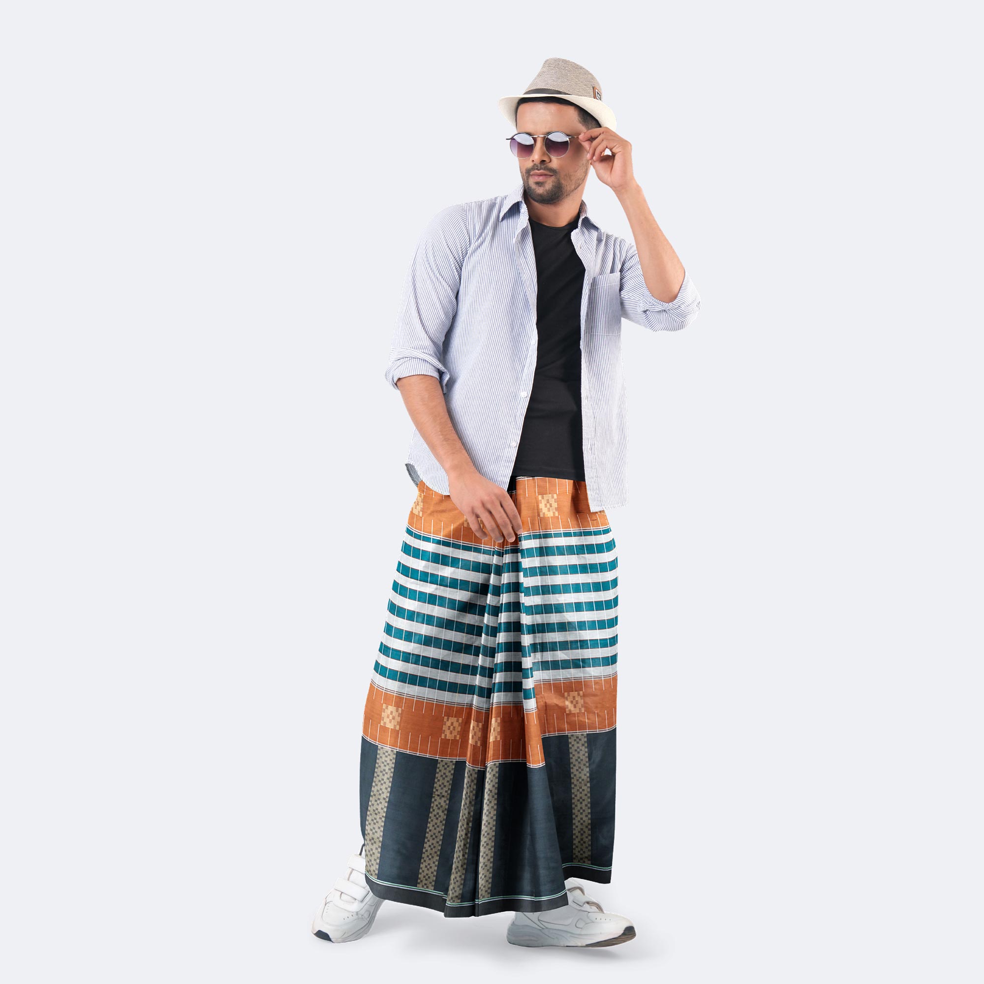 Buy the Latest and Premium Design Amanat Shah Lungi (লুঙ্গি) from the ...