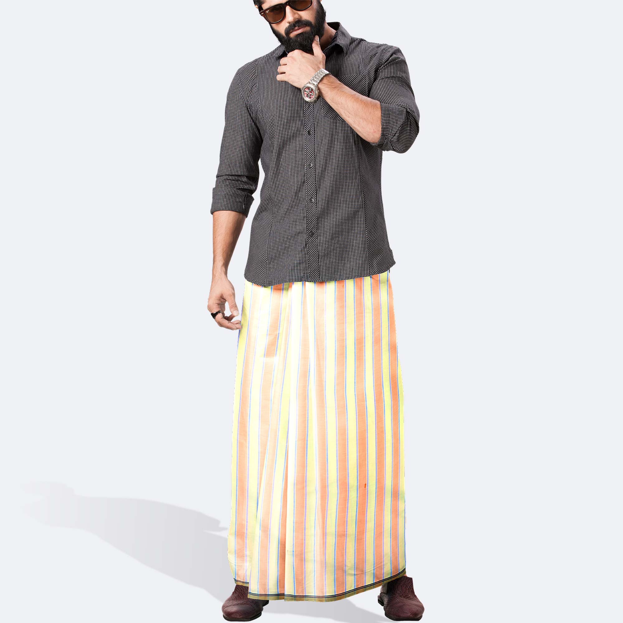 Buy Low Price Stripe & Check Lungi Online - Lungi Price In Bangladesh ...