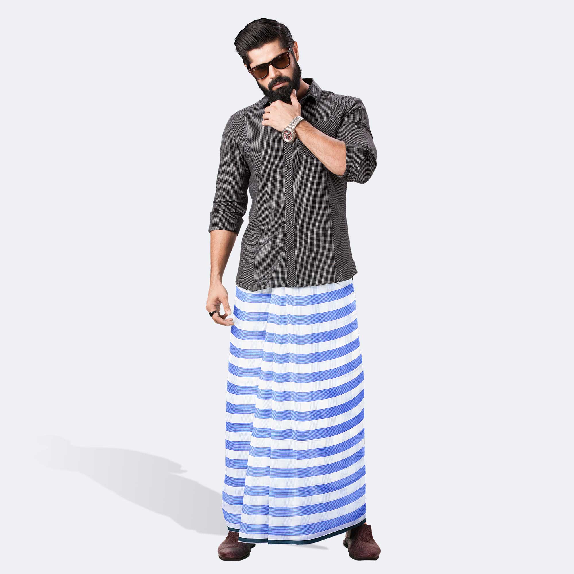 Buy Low Price Stripe & Check Lungi Online - Lungi Price In Bangladesh ...