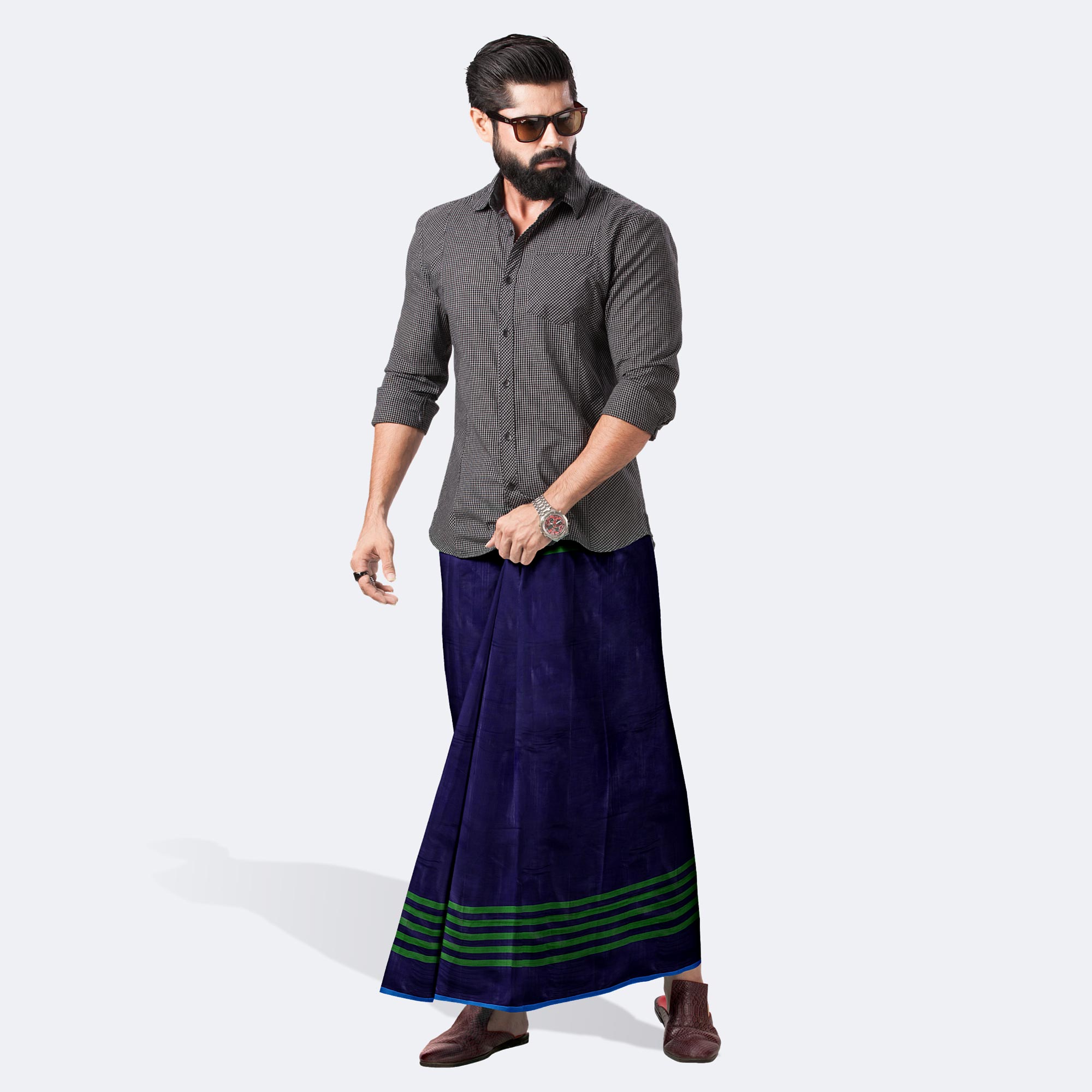 Amanat Shah Lungi - Style