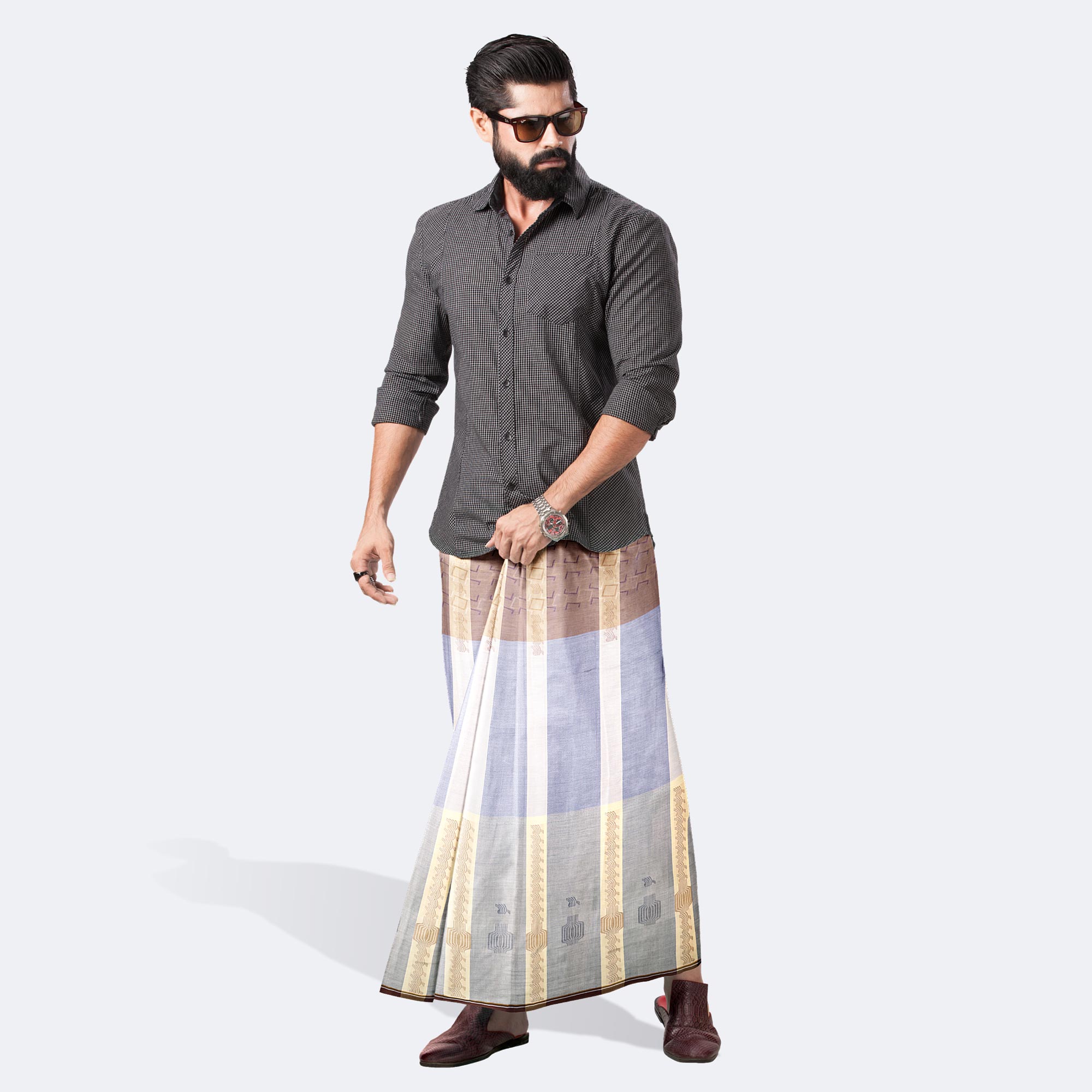 Buy the Latest and Premium Design Amanat Shah Lungi (লুঙ্গি) from the ...