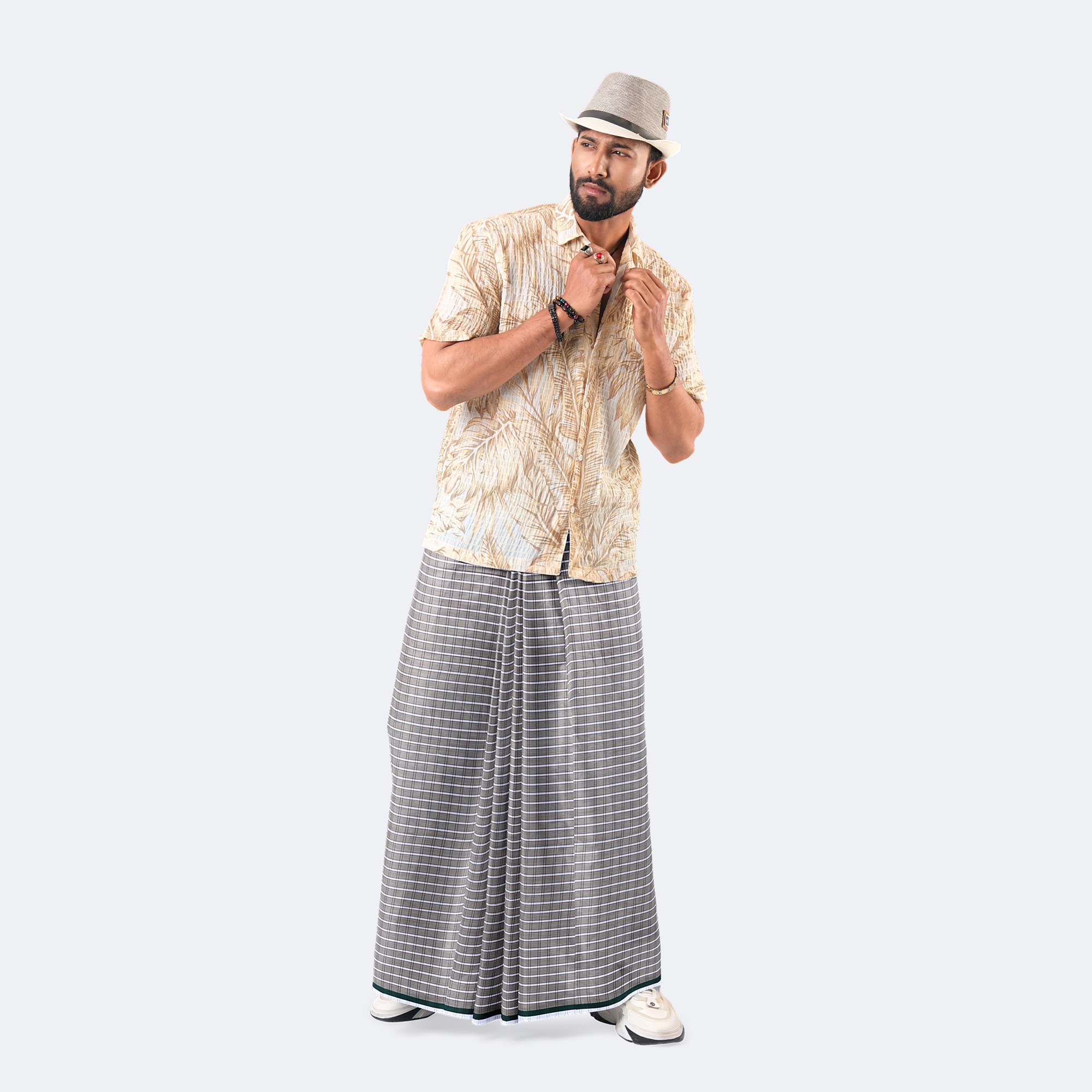 Buy Low Price Stripe & Check Lungi Online - Lungi Price In Bangladesh | MIAH