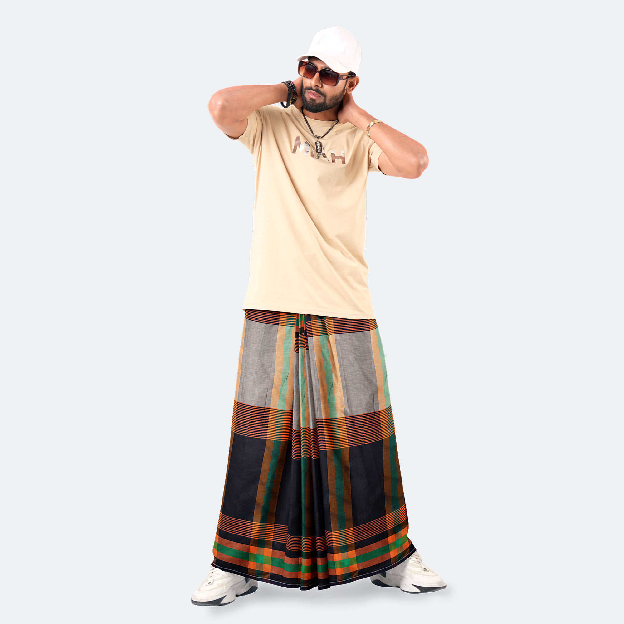Buy Low Price Stripe & Check Lungi Online - Lungi Price In Bangladesh | MIAH