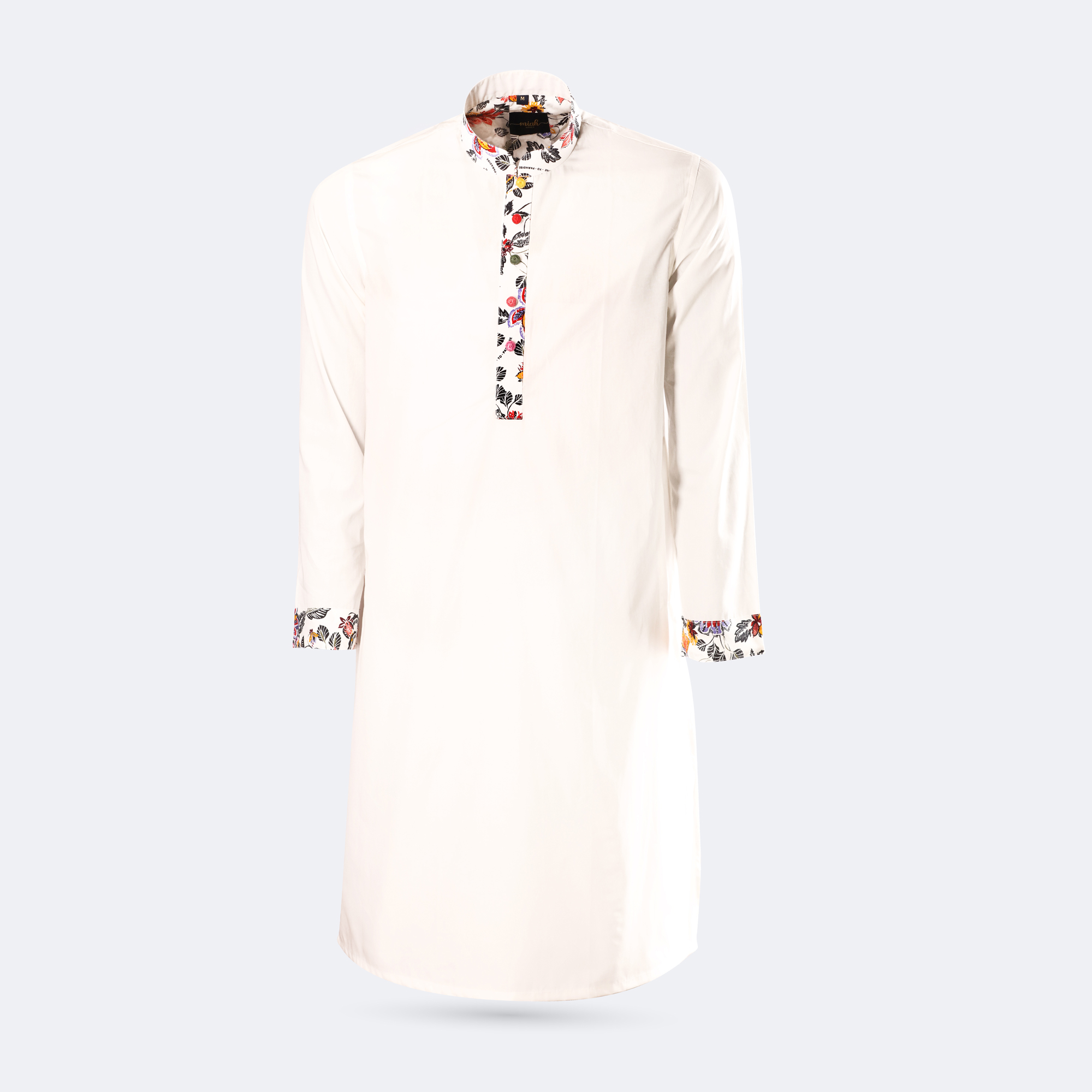 Men’s Classic White Viscose Panjabi