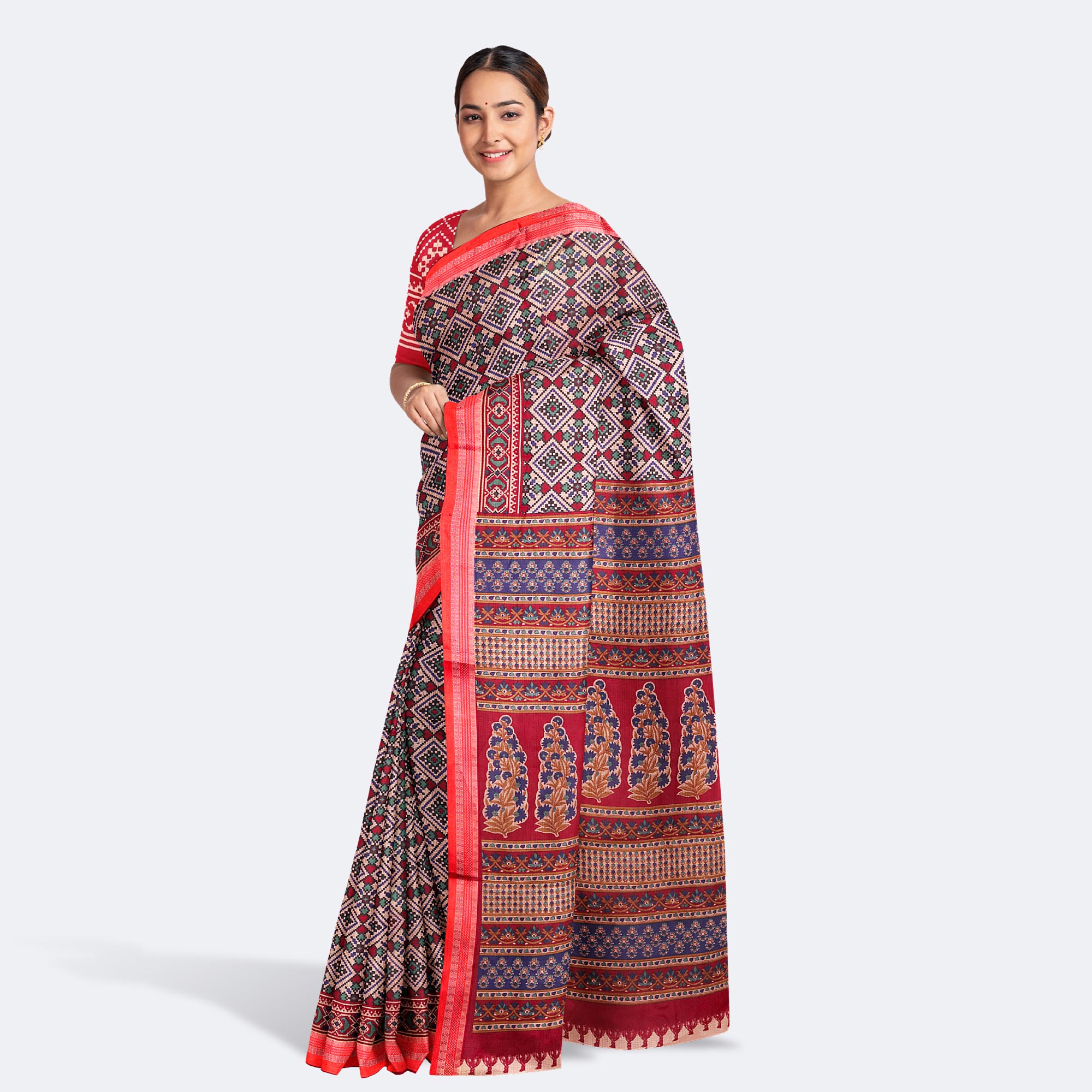 Women's Printed Saree | MIAH