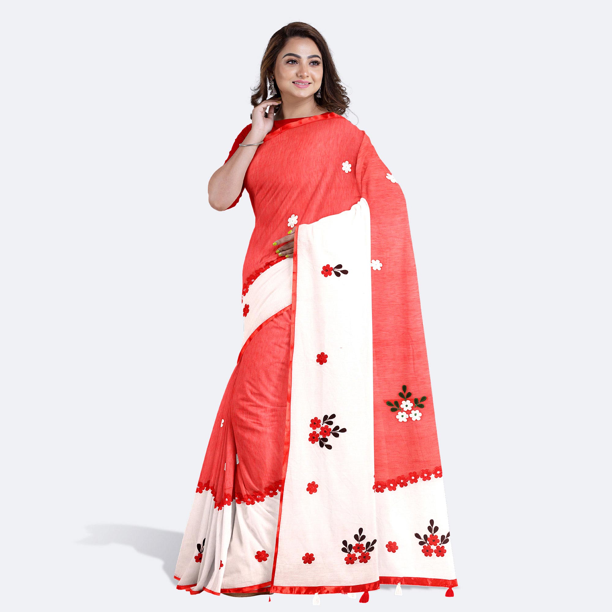 Shop Women’s Half Silk Sarees | MIAH