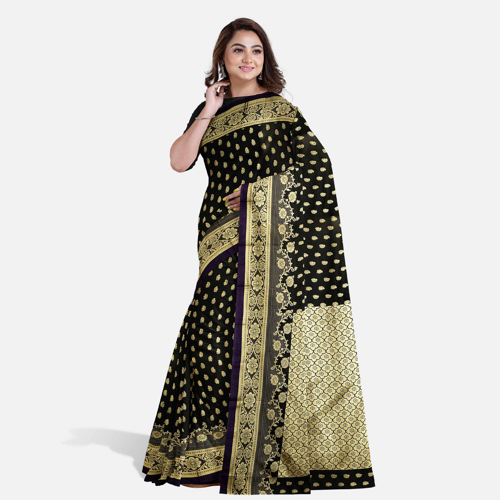 Shop Women’s Half Silk Sarees | MIAH