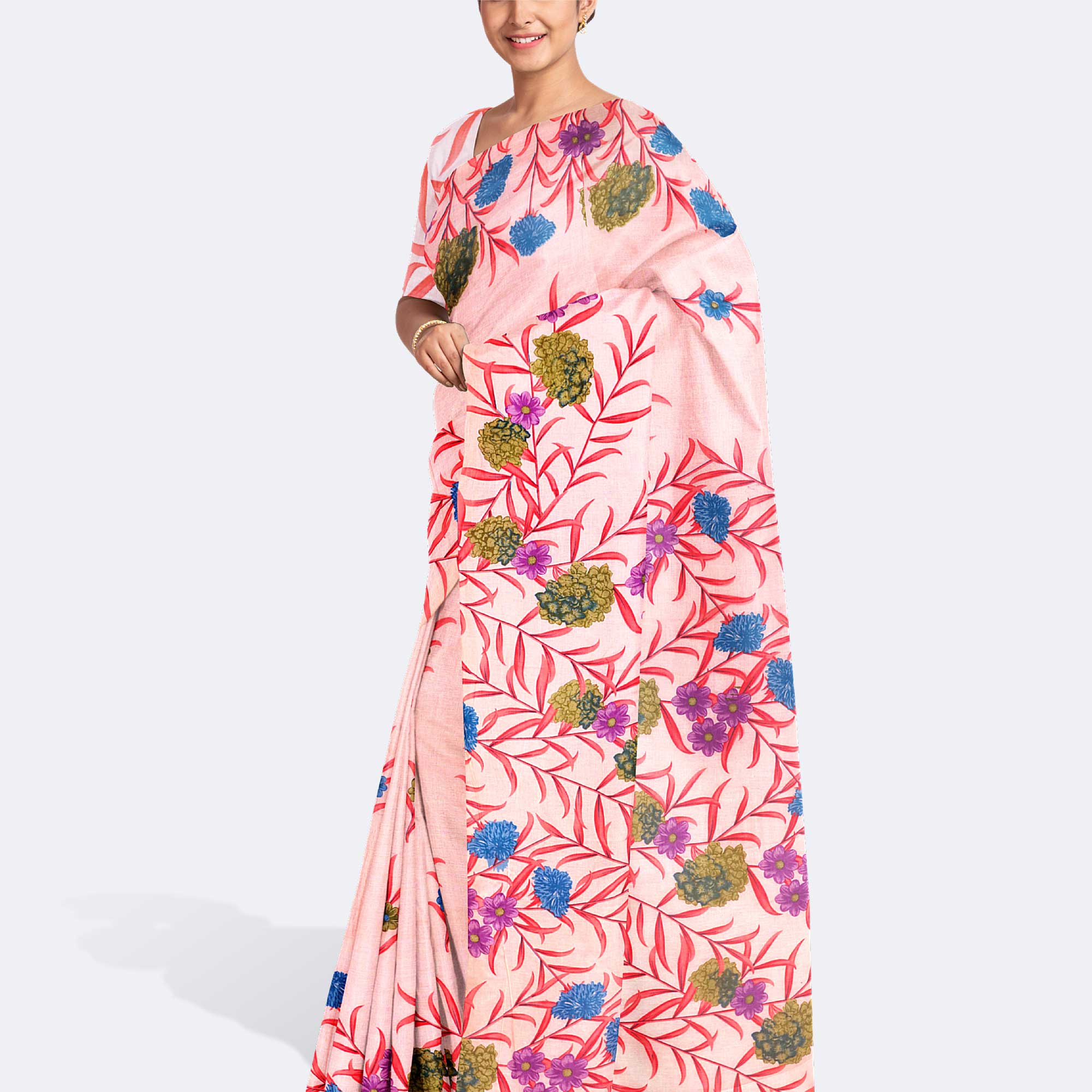Printed Sarees - Buy Printed Saree for Women & Girls Online at MIAH