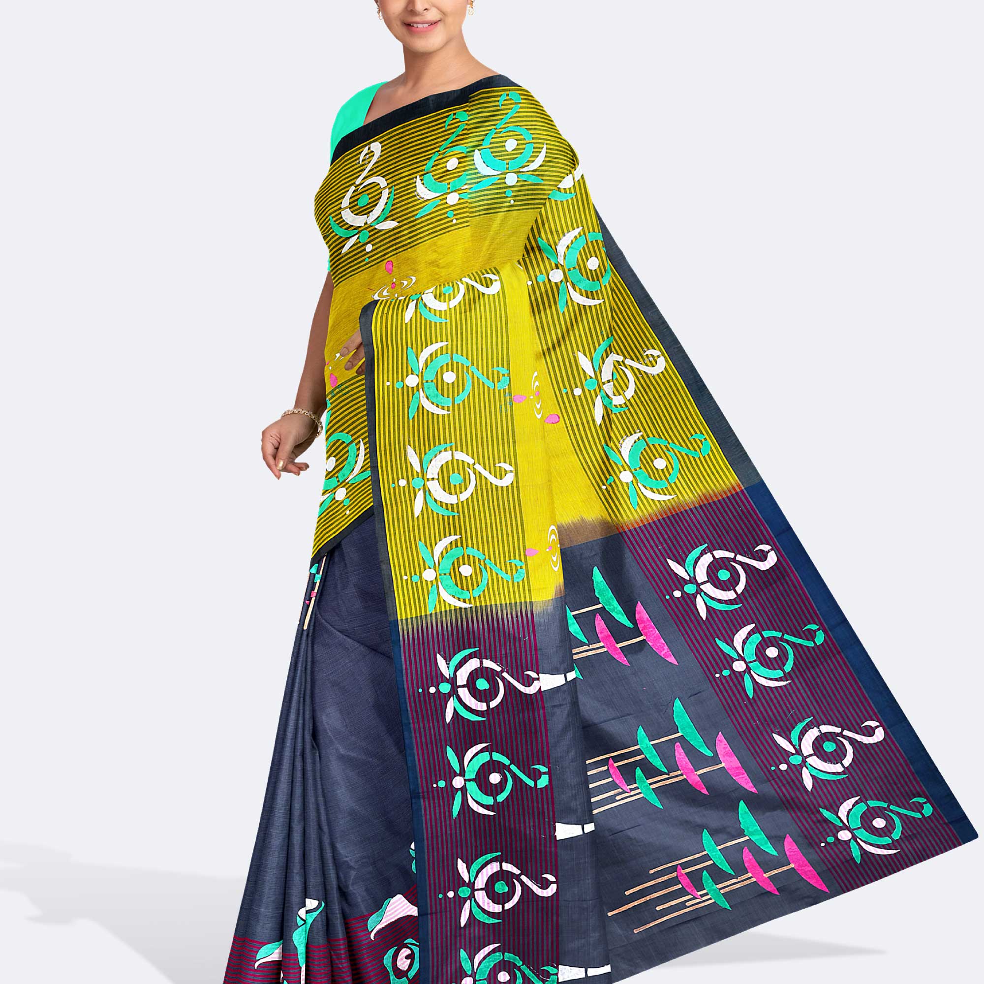 Miah | Hand Paint Saree
