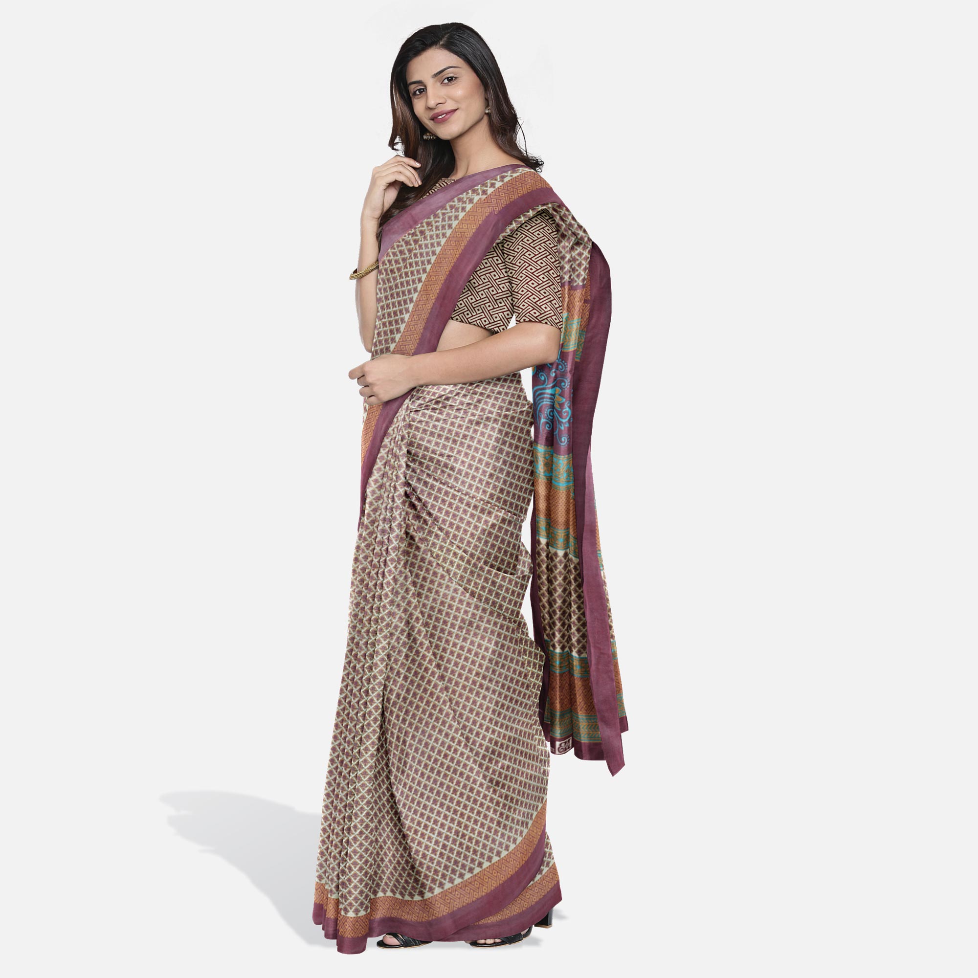 Women's Printed Saree | MIAH