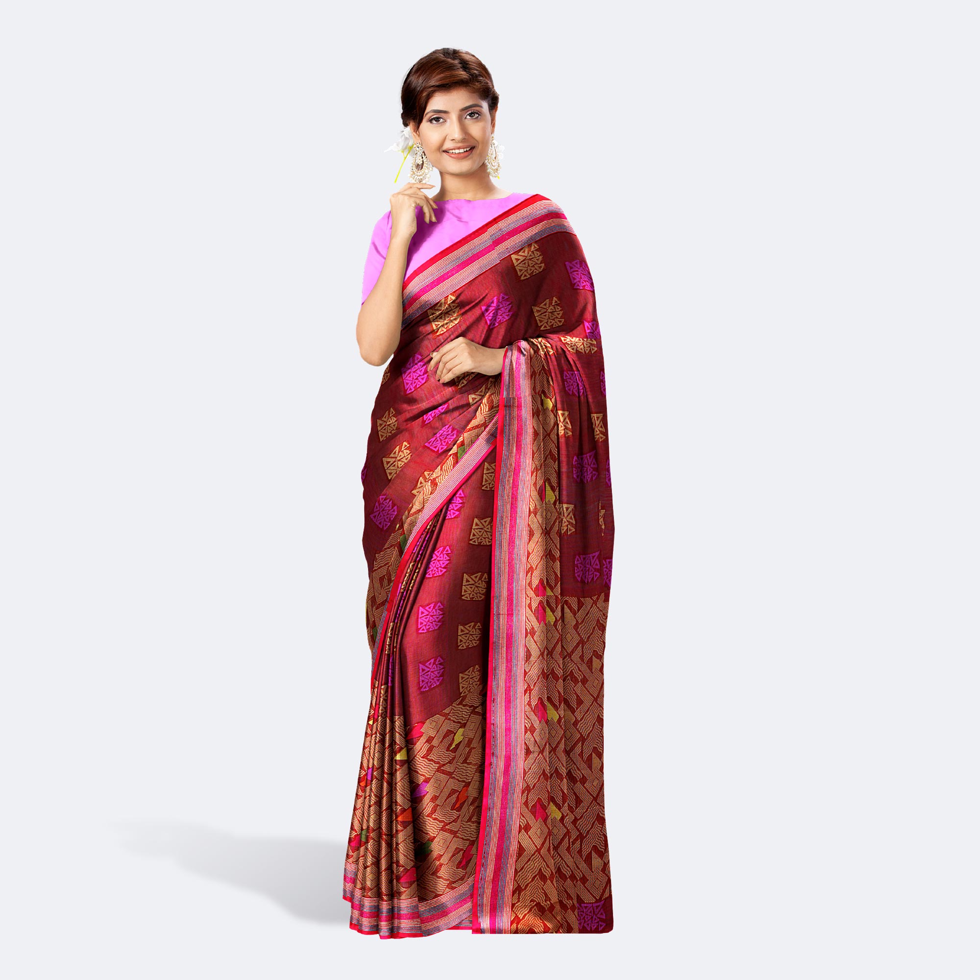 Buy Beautiful Tant (তাঁত) Sarees at Amazing Prices and Order Saree ...