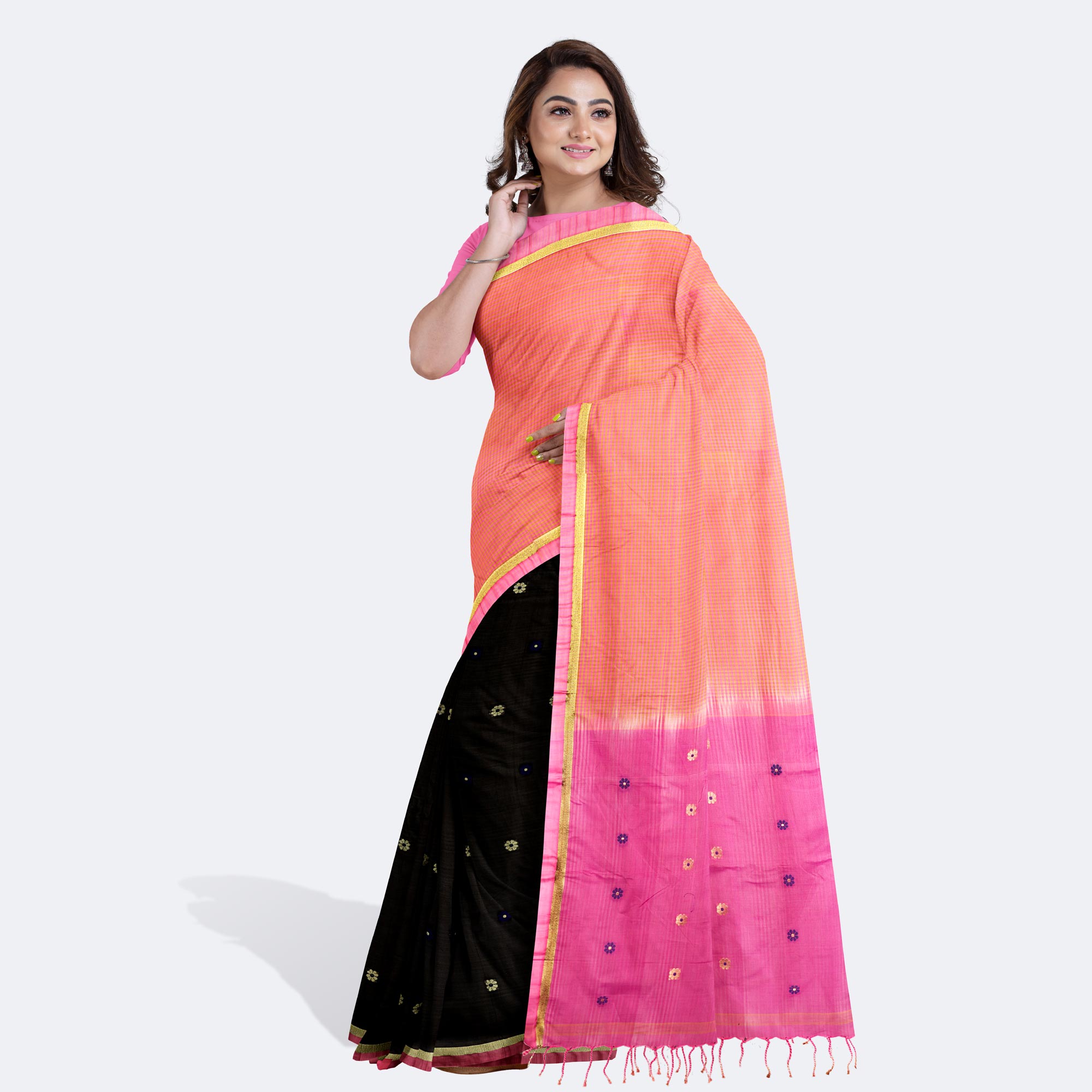 Tant Saree - Buy Tant (তাঁত) Saree for Women & Girls Online at MIAH