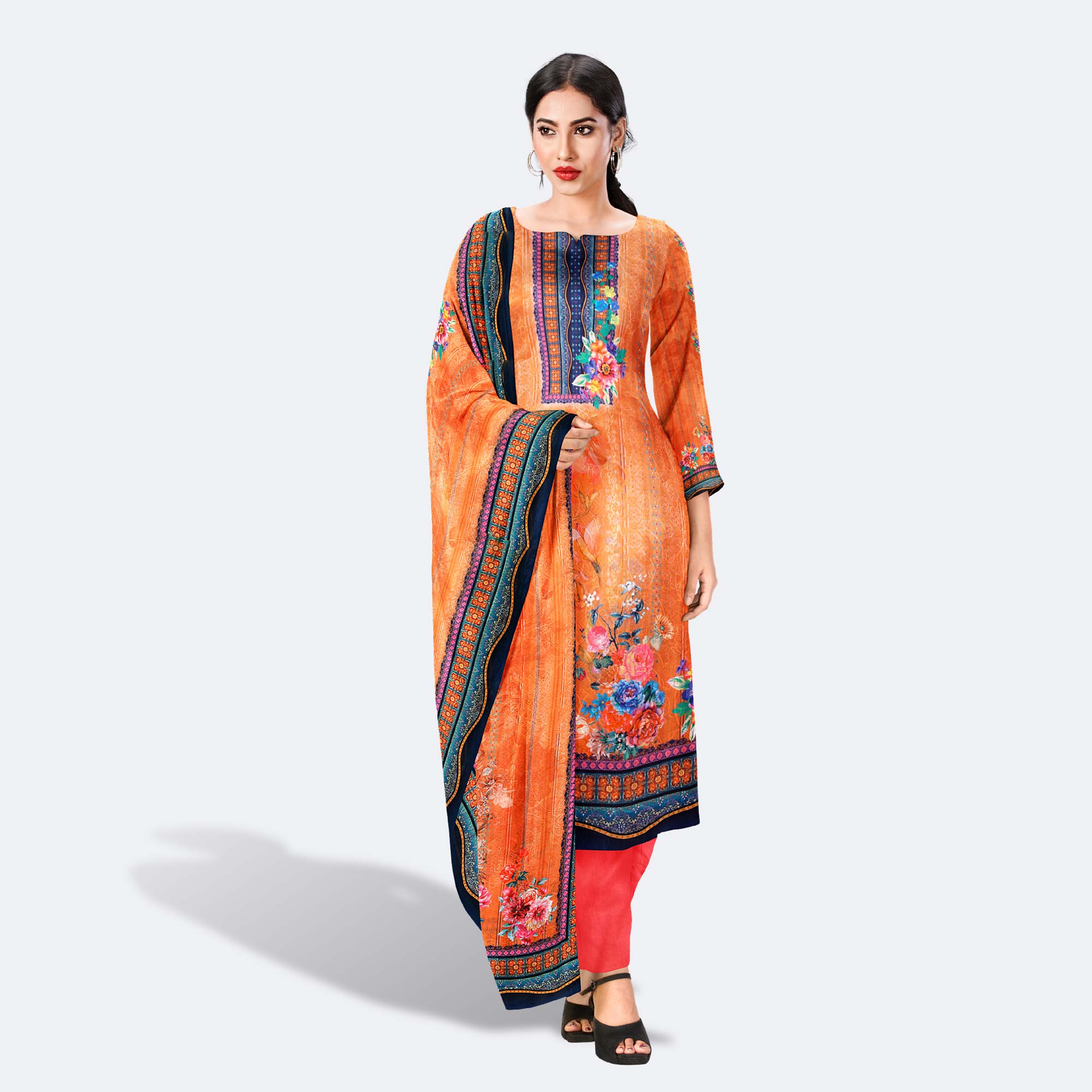 Digital Print Salwar Kameez